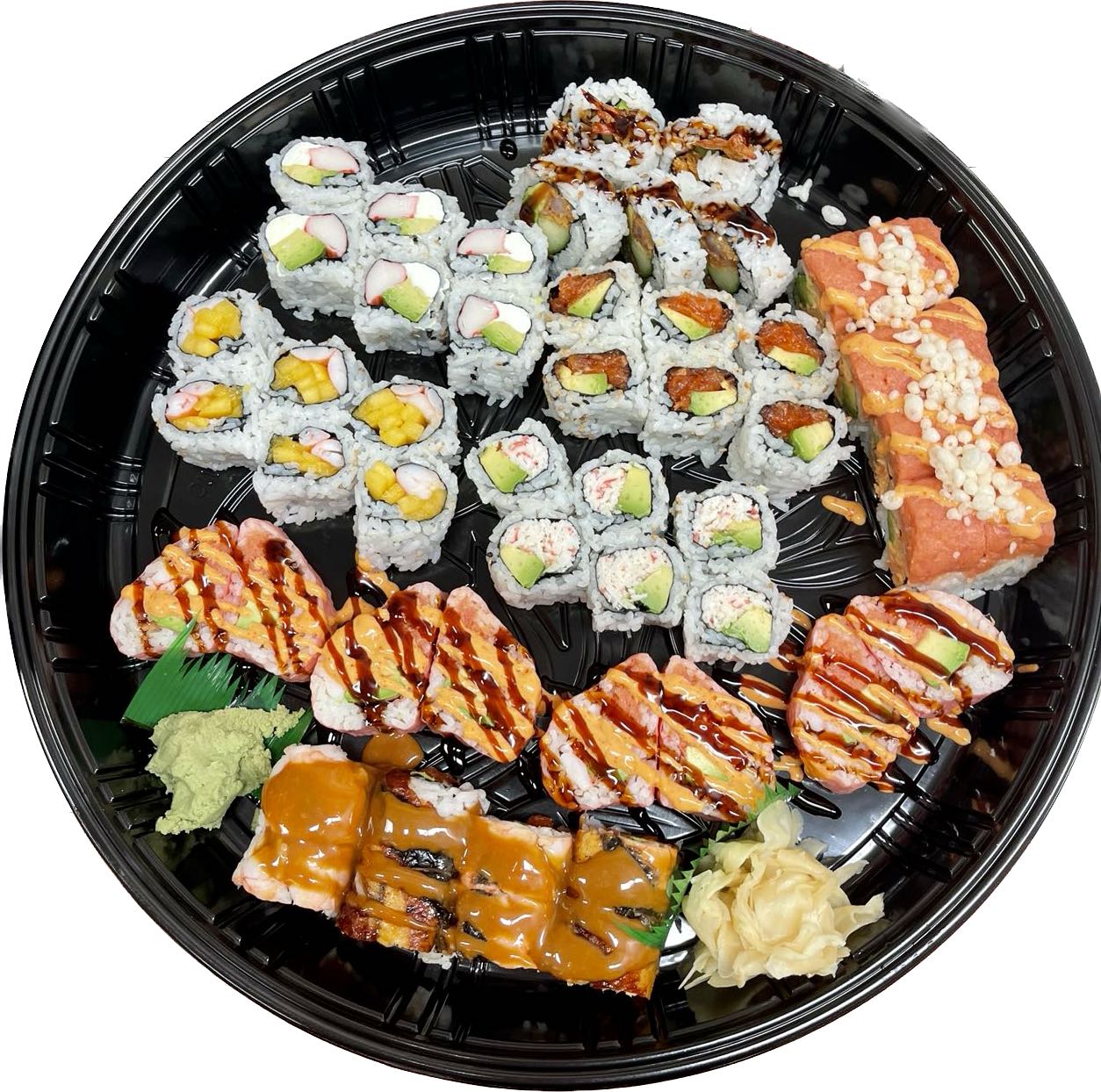 Mixed Classic & Signature Rolls Platter (serves 4-6) | Poké Sushi Hartford